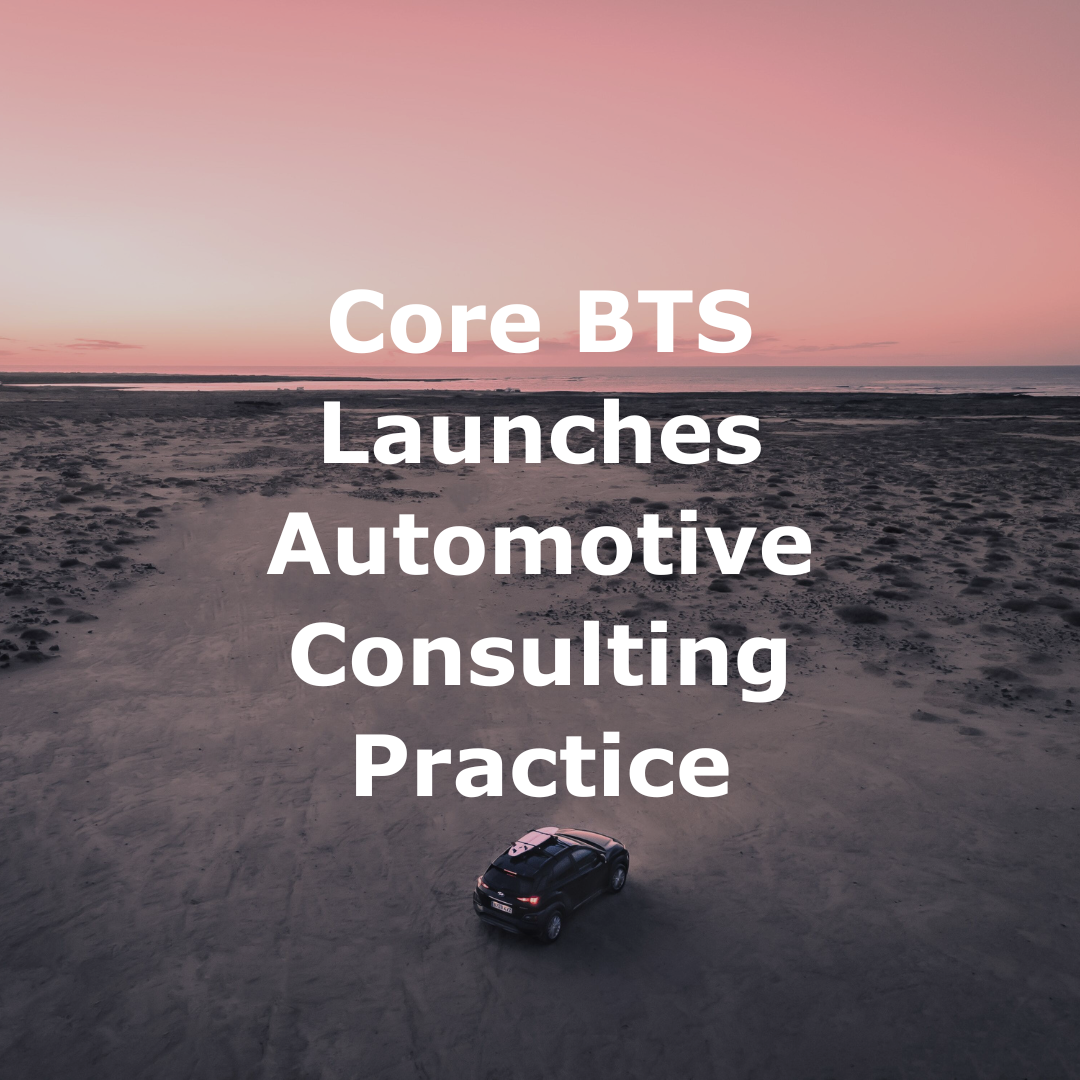 Core BTS Launches Automotive Consulting Practice | NRI
