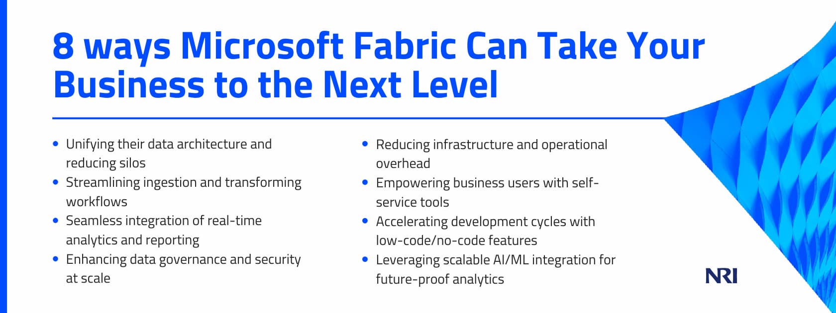 8 Ways Microsoft Fabric Can Take Your Business to the Next Level
