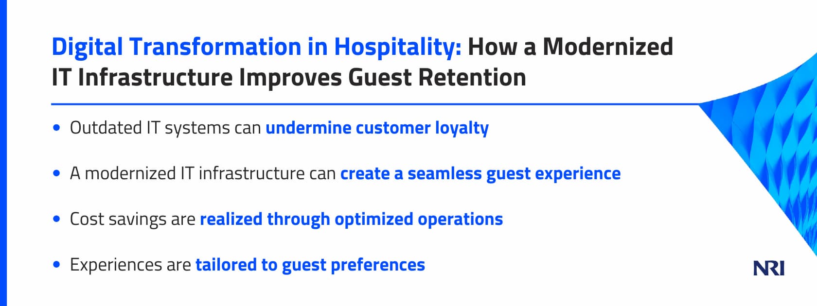 Improved Hospitality Guest Retention