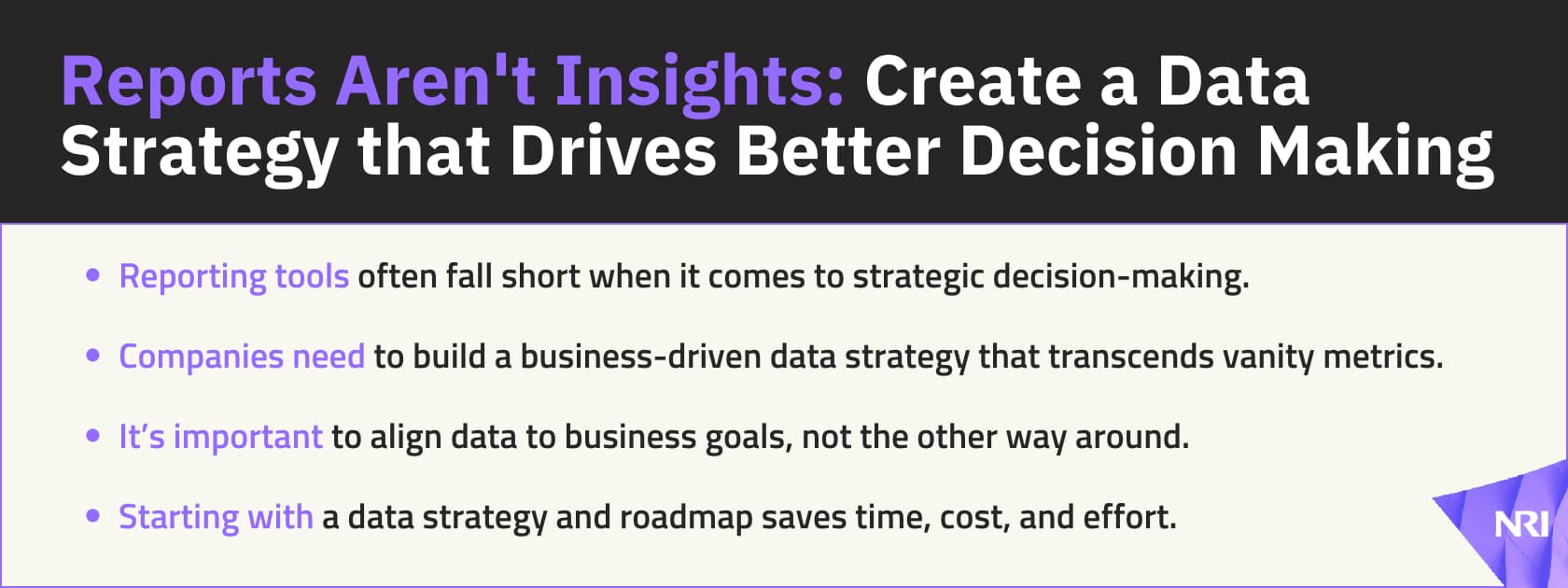 Data Strategy for Better Decision-Making