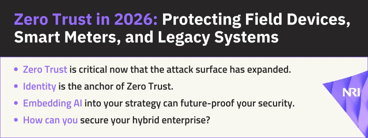 Zero Trust in 2026: Protecting Field Devices, Smart Meters, and Legacy ...