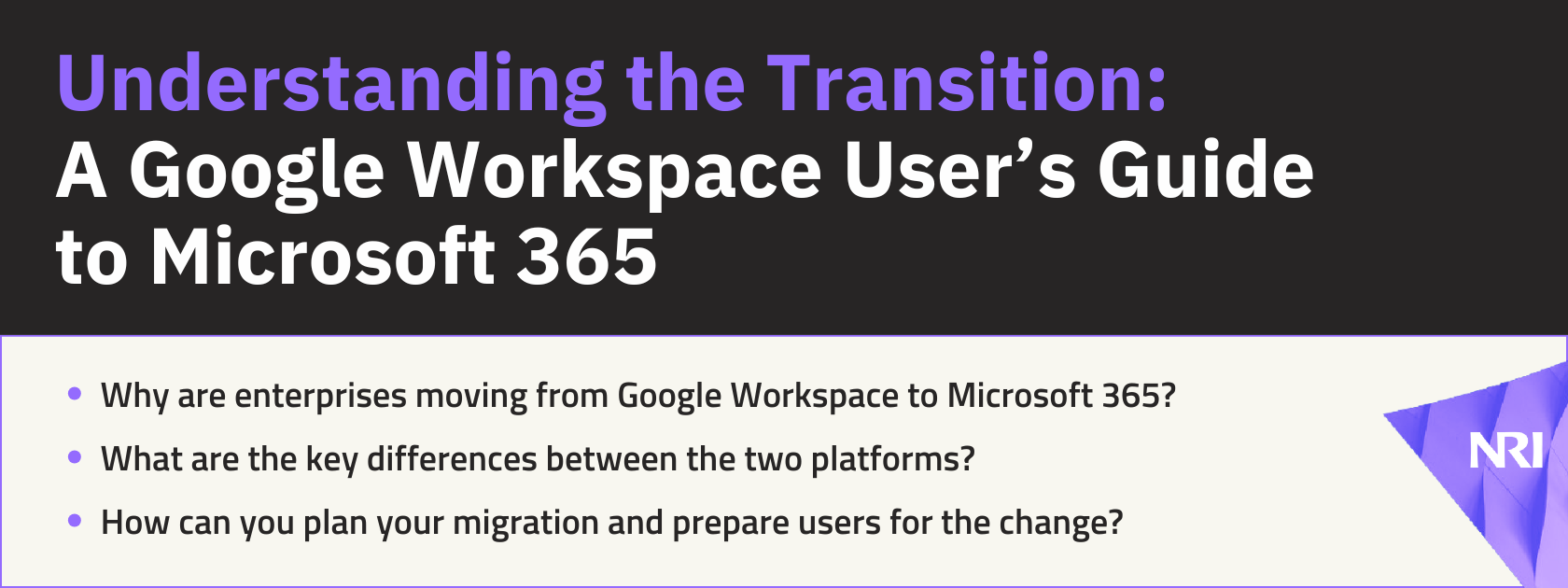 A Google Workspace User’s Guide to Microsoft 365