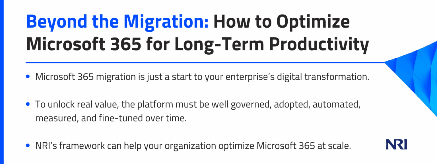 Beyond the Migration: How to Optimize Microsoft 365 for Long-Term ...