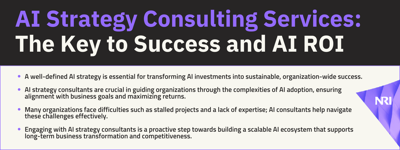 Maximize ROI with AI Strategy Consulting Services