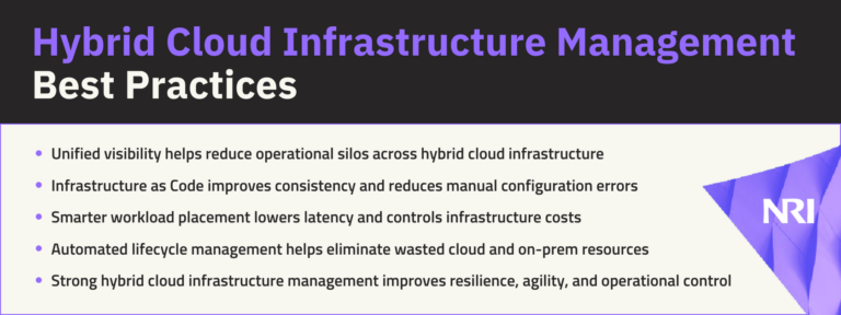 Hybrid Cloud Infrastructure Management Best Practices